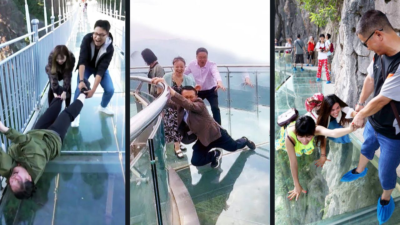 На Этих Мостах Люди Кричат От Страха И Ужаса