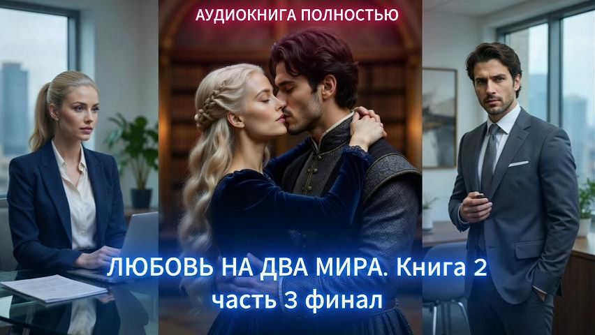ЛЮБОВЬ НА ДВА МИРА | Книга 2 часть 3 ФИНАЛ | ЛЮБОВНЫЙ РОМАН | АУДИОКНИГА ПОЛНОСТЬЮ |ФЕНТЕЗИ