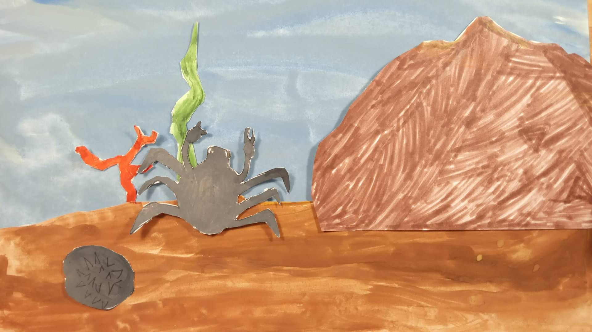 "Удивительная встреча". Шестой мультфильм из цикла «Обитатели Приморского океанариума»