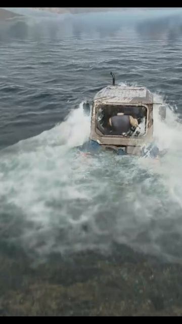 На ЮМЗ в брод ( SnowRunner )