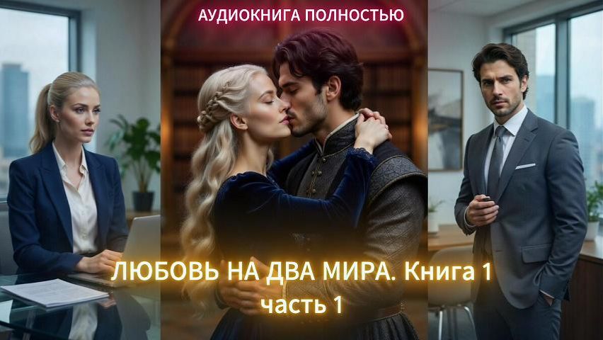 ЛЮБОВЬ НА ДВА МИРА | Книга 1 часть 1 | ЛЮБОВНЫЙ РОМАН | АУДИОКНИГА ПОЛНОСТЬЮ |ФЕНТЕЗИ
