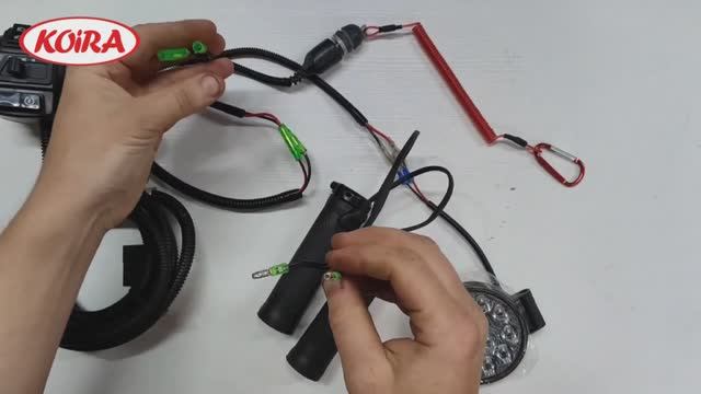 Подключение ручек с подогревом + скрытые функции блока кнопок Койра