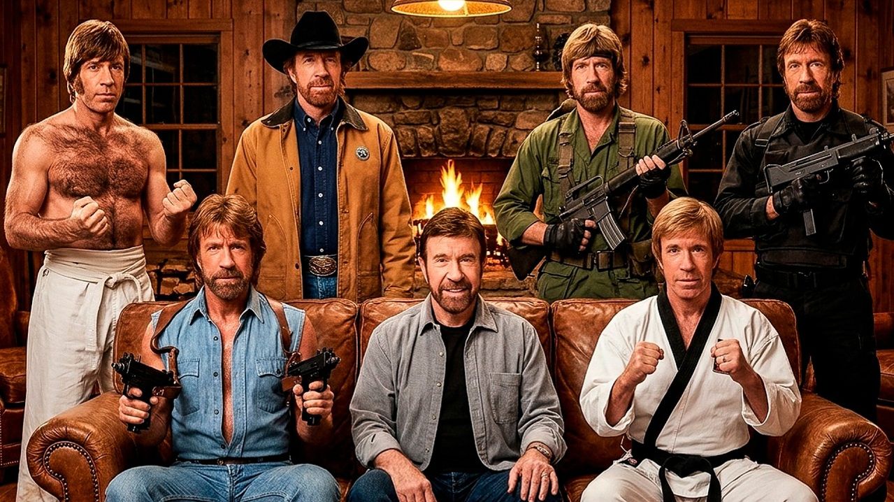 Chuck Norris Meets His Most Iconic Roles | Then vs Now: The Legacy of an 80s Action Icon