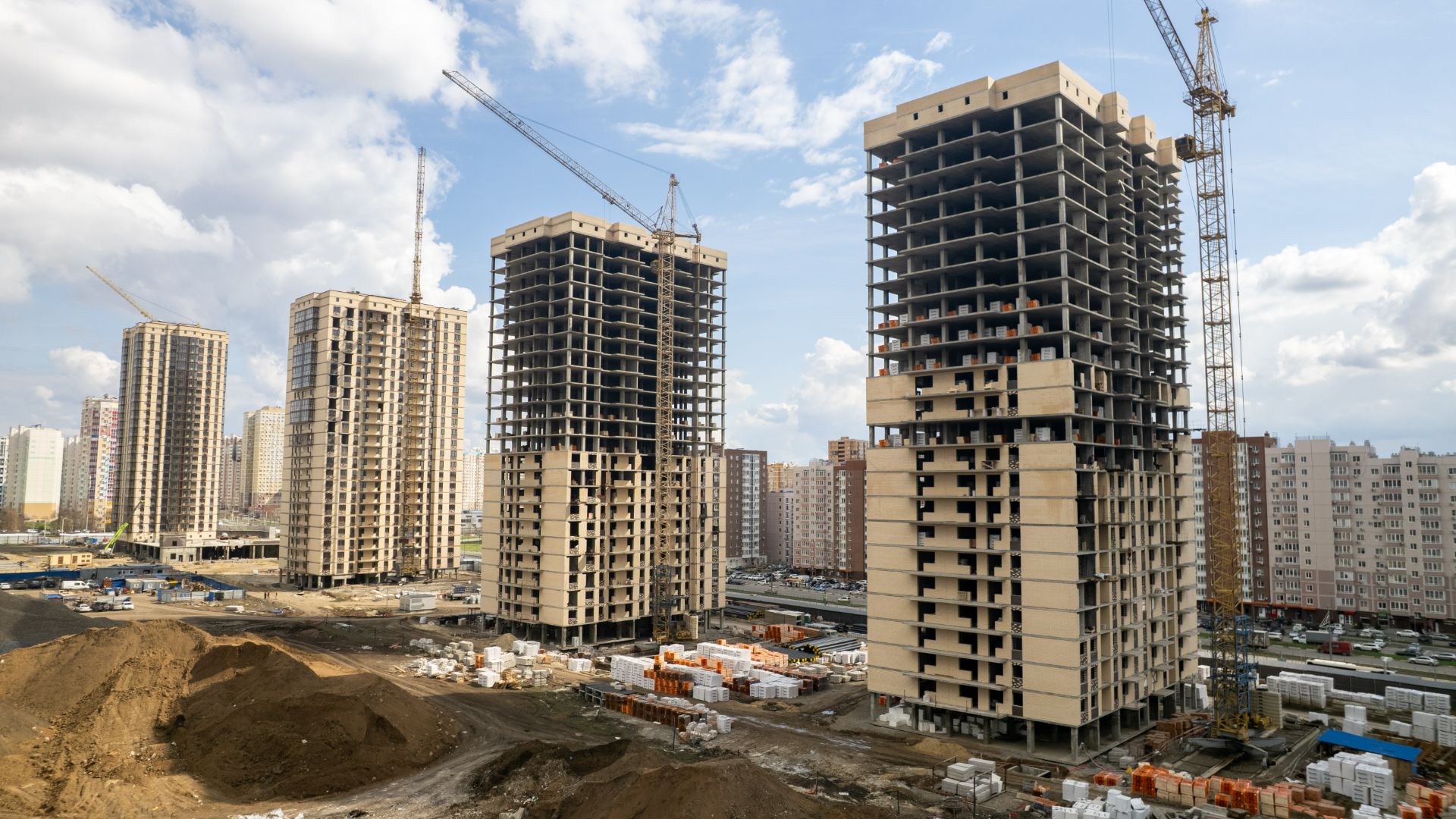 Жилой парк «Сокольники»_ход строительства_март 2026