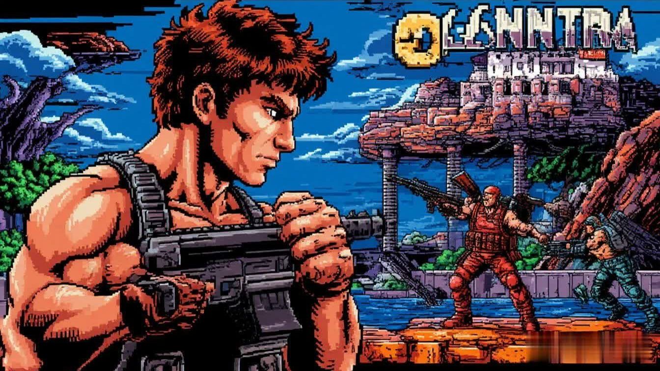 Contra 1987 NES Хардкор детства и ностальгия