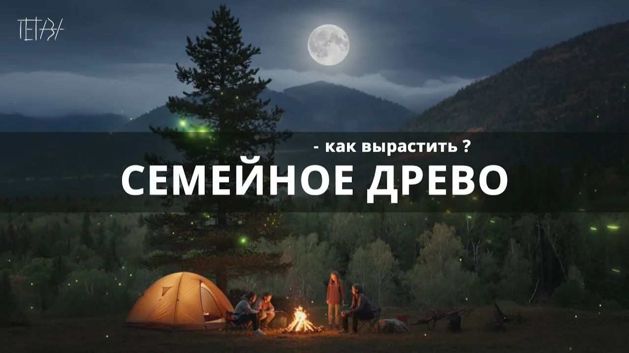 СЕМЕЙНОЕ ДРЕВО / ПРИРОДНЫЙ ПАРК ГОРНОГО АЛТАЯ "ТЕТИВА"