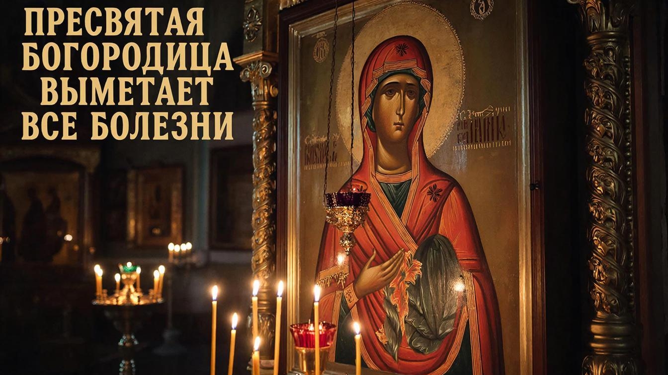 Молитва Богородице🙏которая выметает все болезни