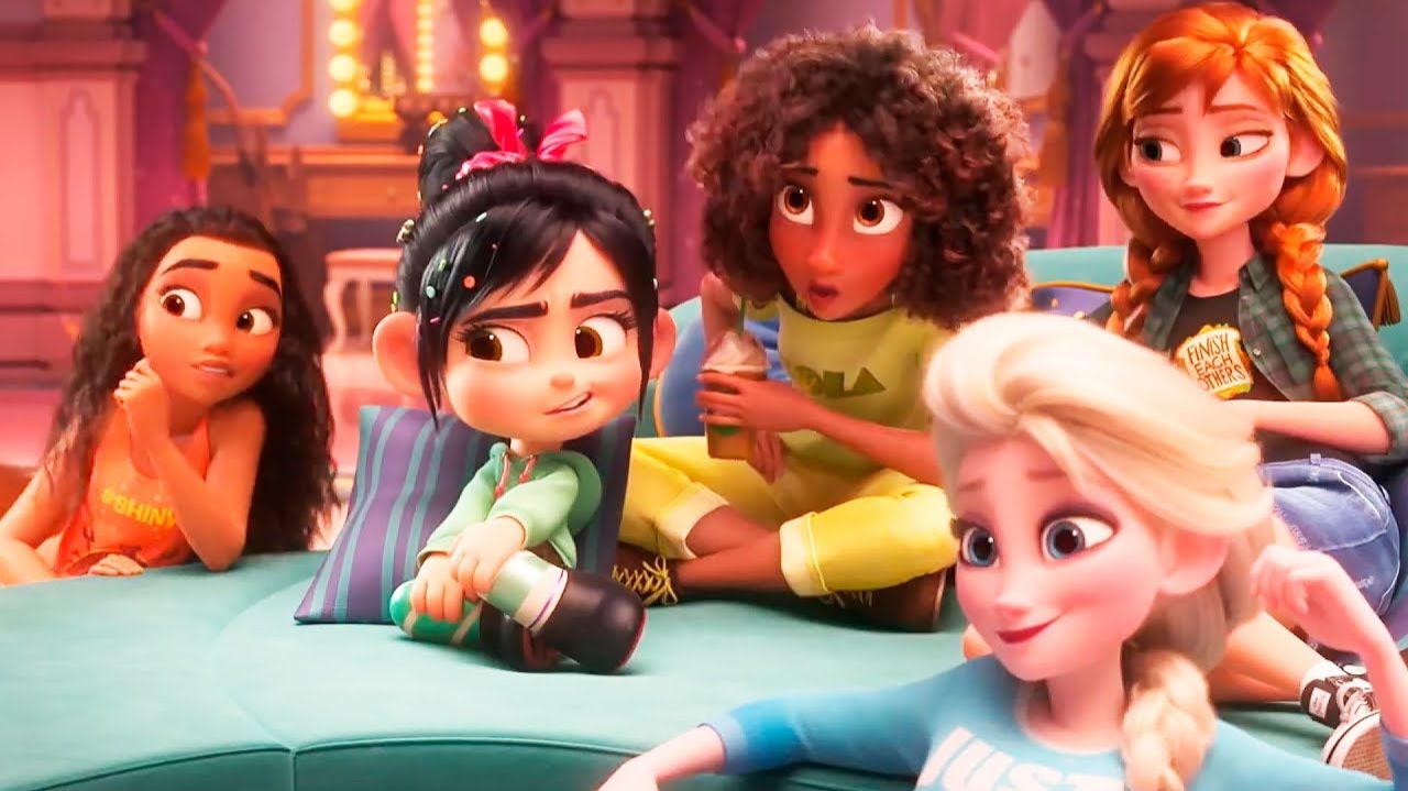 Ванилопа - принцесса комфорта(полная версия) Отрывок из мультфильма Ральф против интернета