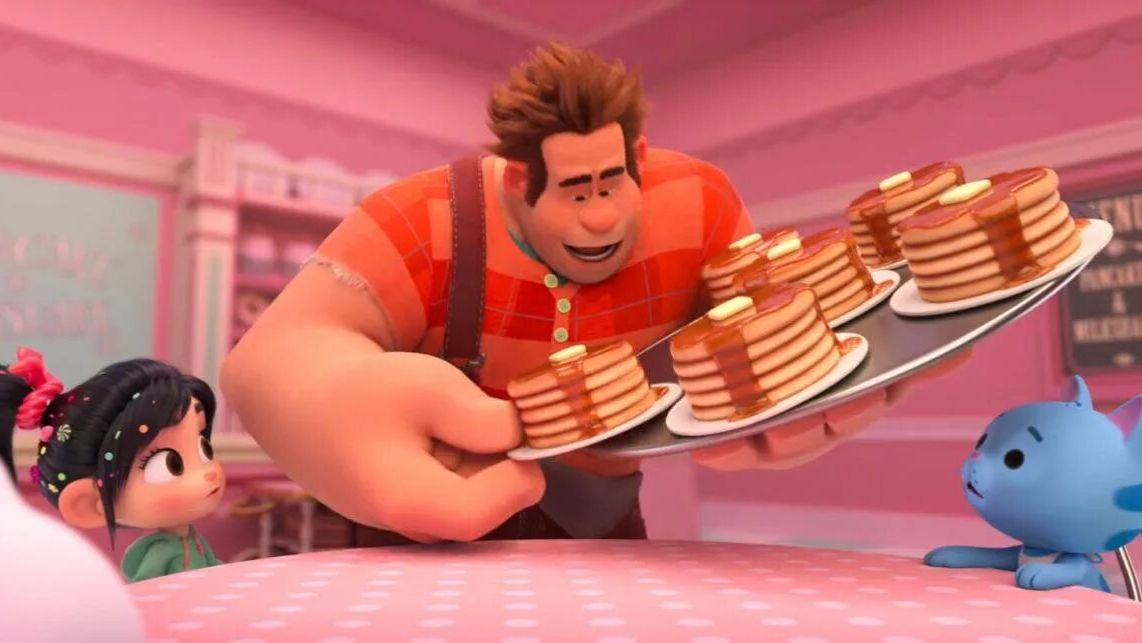 Блинчики нашему зайке  Отрывок из мультфильма Ральф против интернета 2018