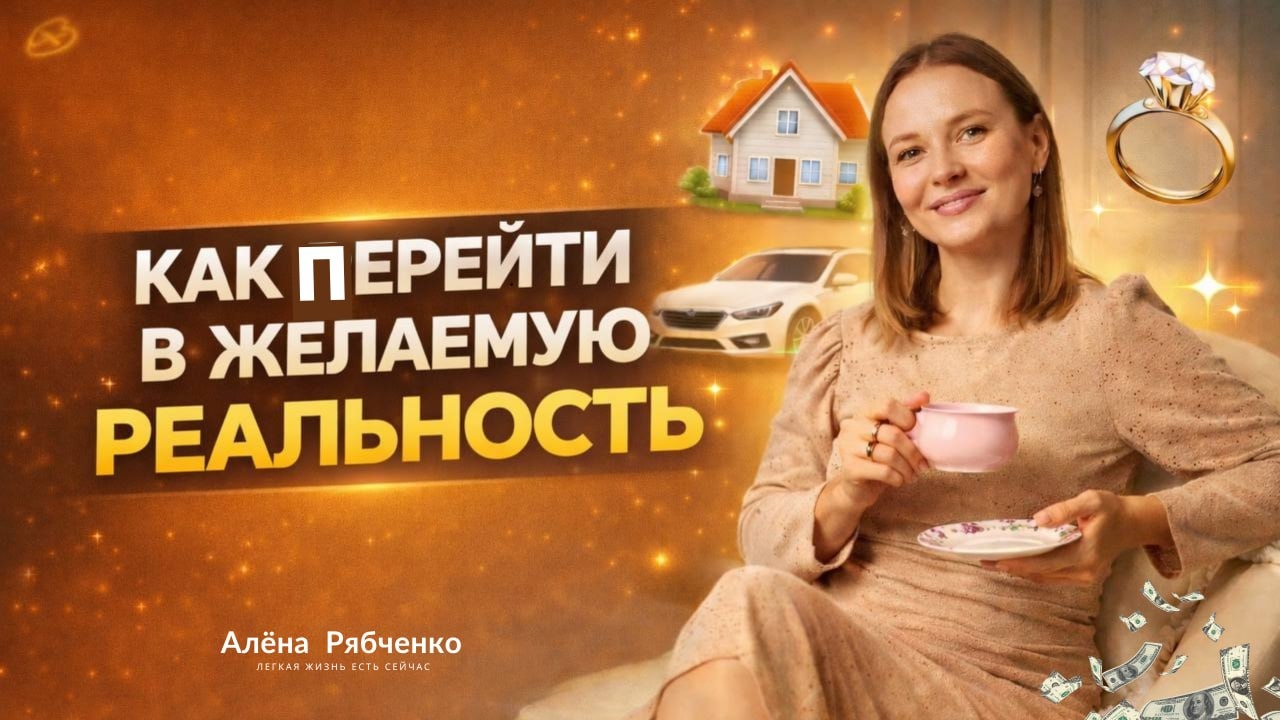 Переход в желаемую реальность по шагам.