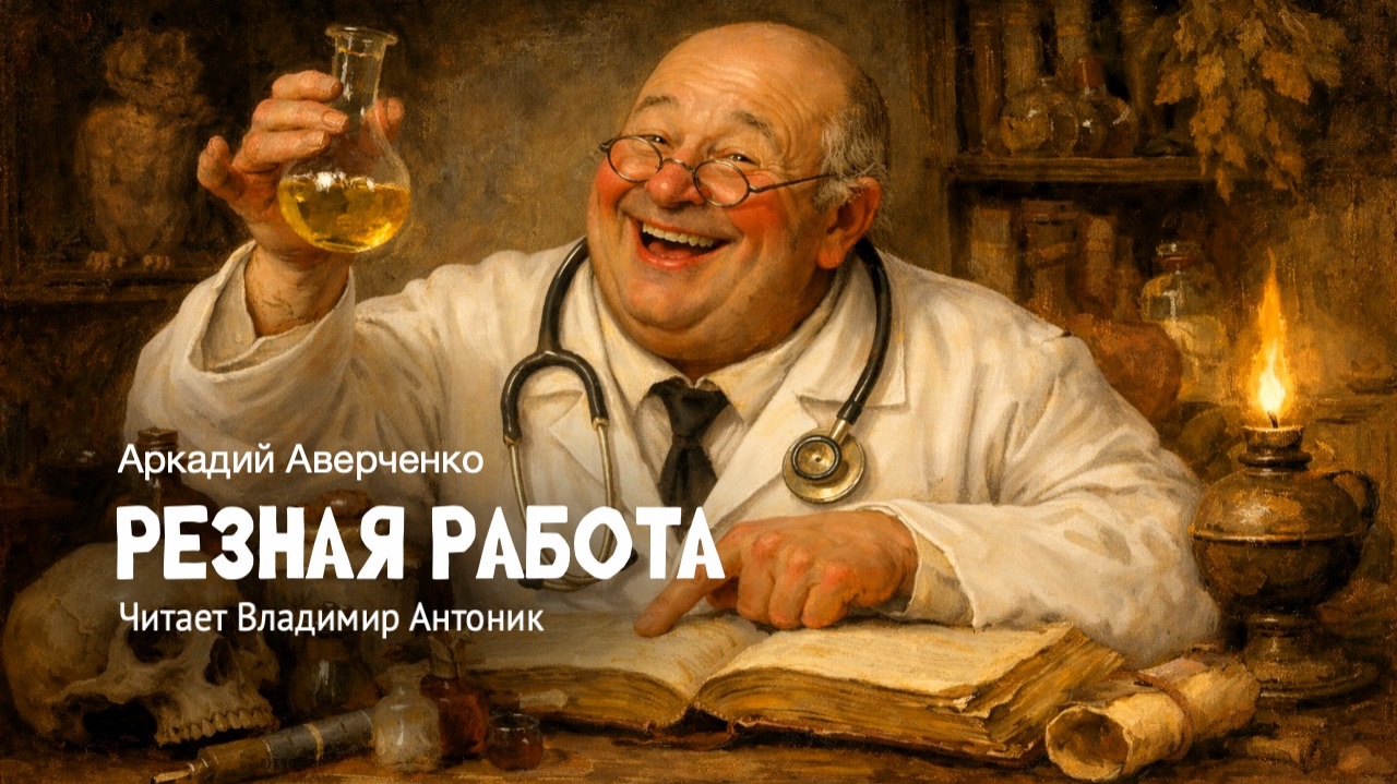 «Резная работа». Аркадий Аверченко. Читает Владимир Антоник
