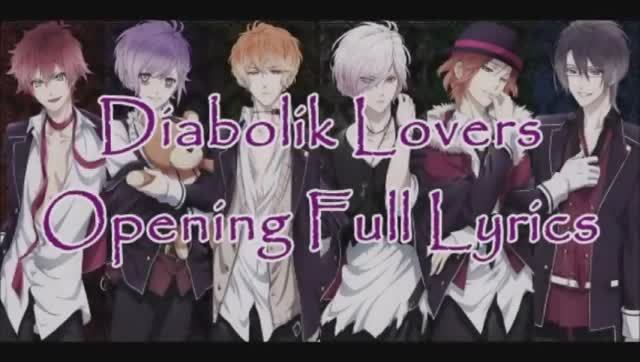 Diabolik Lovers  Opening Full Lyrics