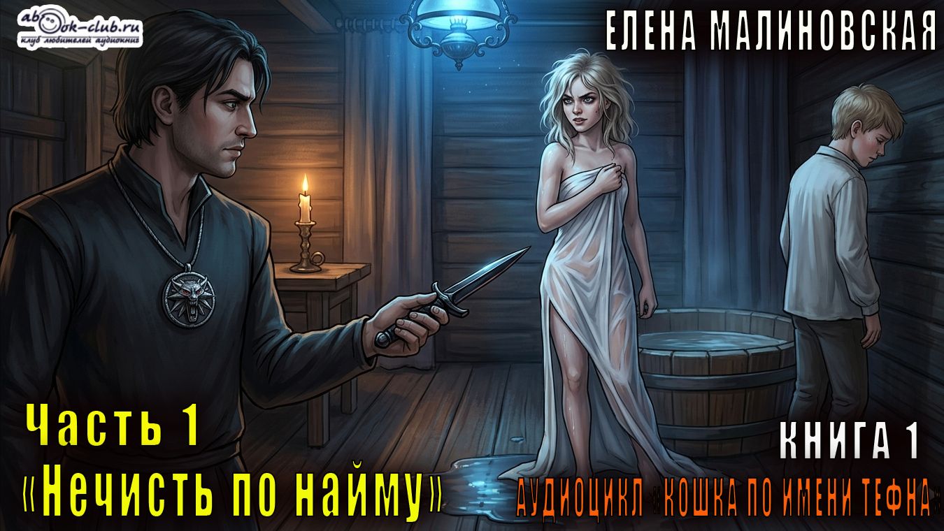 01.01 Елена Малиновская "Кошка по имени Тефна" (книга 1) "Нечисть по найму" (часть 1)