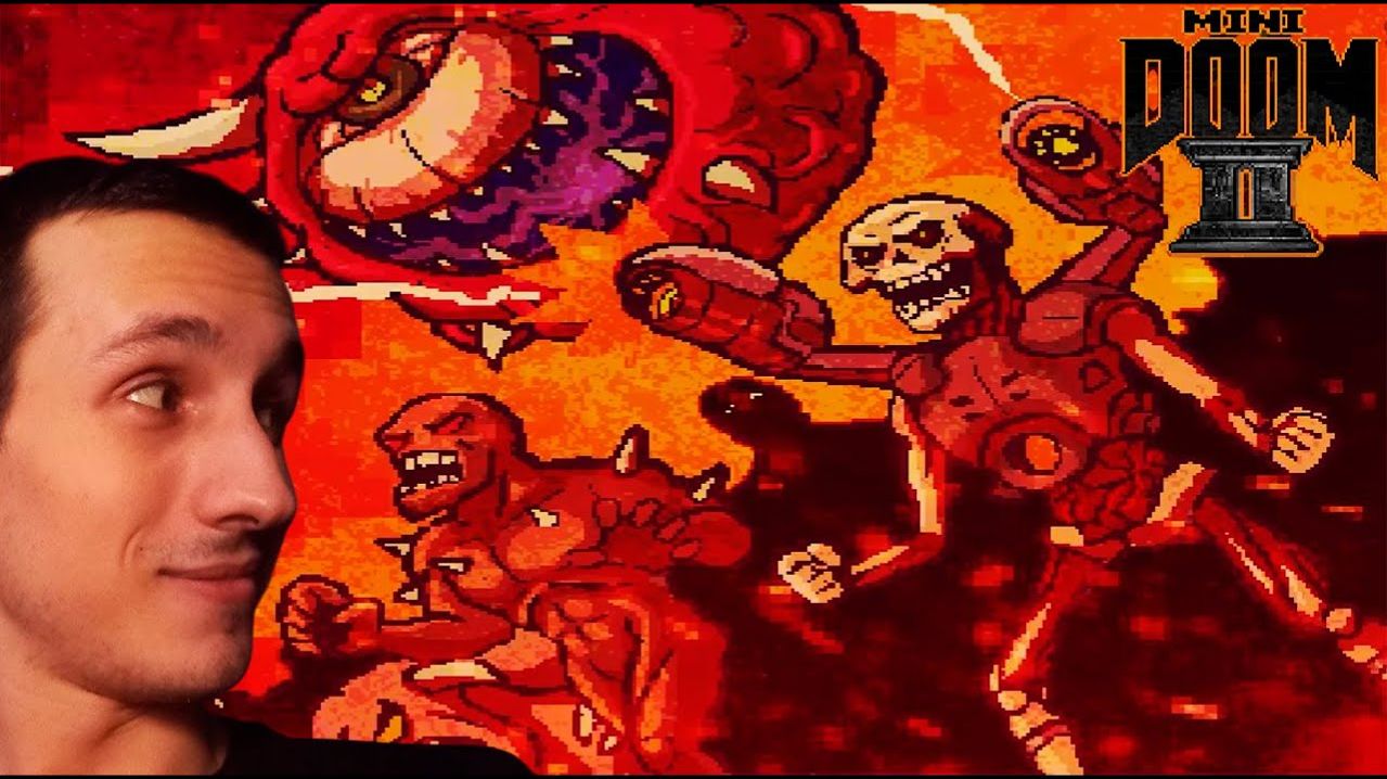 СЛИШКОМ МОЩНО ДЛЯ ПЛАТФОРМЕРА ► MiniDoom 2