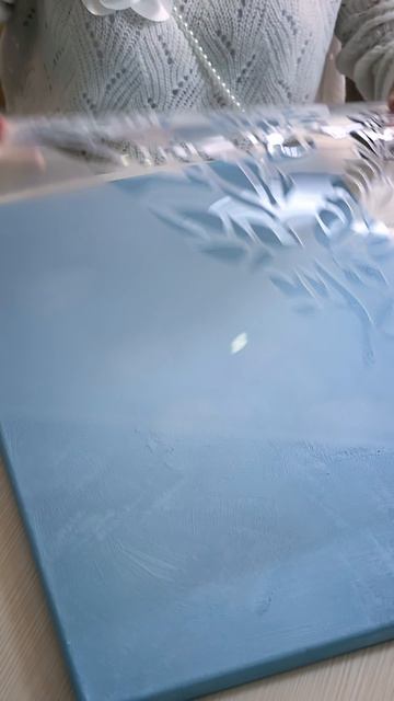 Создаем интерьерную картину с декоративной краской «Кварц | Kvarts»