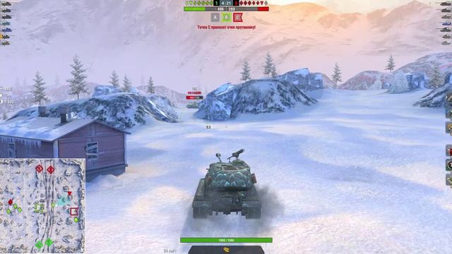 WoT Blitz M-VI-You на Эшелоне. Первое видео по блицу с голосом! #17