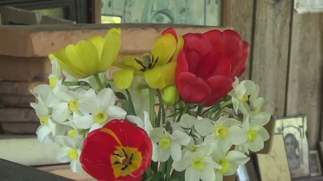 Семья в лесу. 2020, май.“Святой источник“