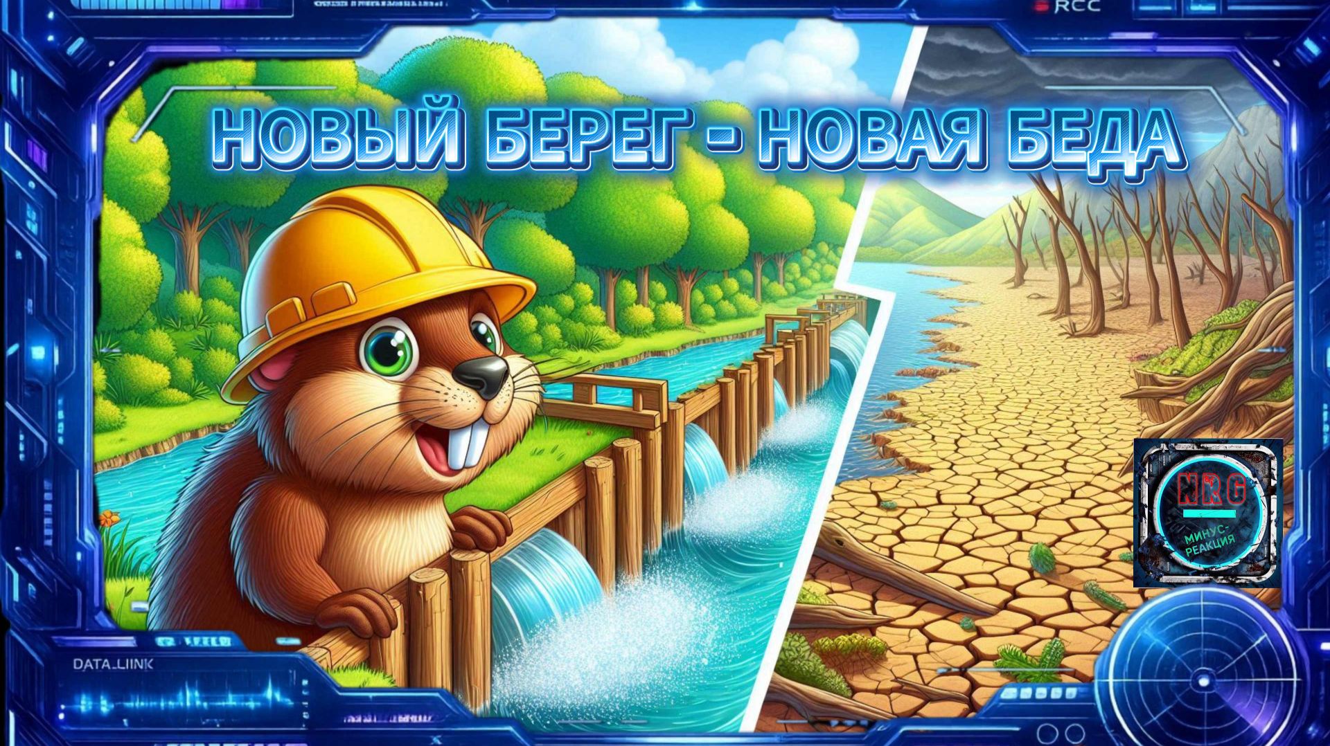 Timberborn #3 — Новый берег… и новая угроза