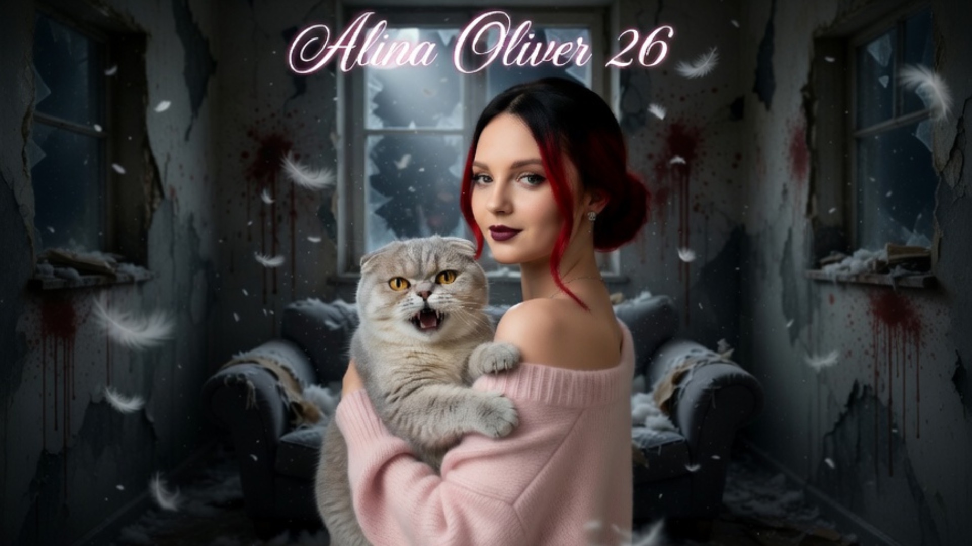 Alina Oliver 26 / Мой Дом - Я подарю тебе кота, я научу его кусаться