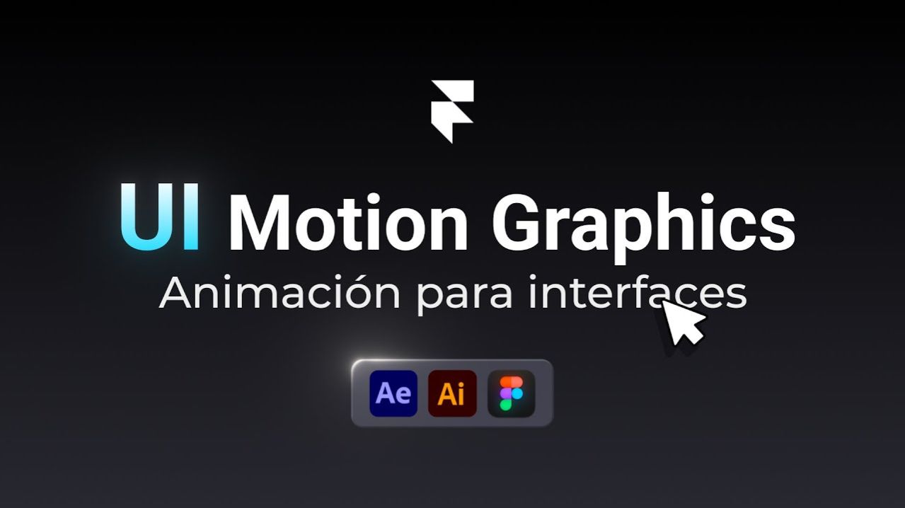 Aprende Motion Graphics estilo UI para interfaces