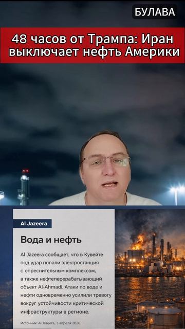 🔥48 часов от Трампа Иран выключает нефть Америки