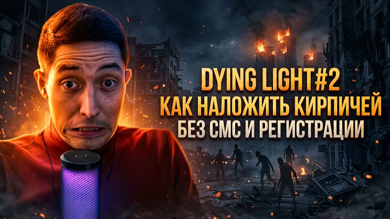 КАК НАЛОЖИТЬ КИРПИЧЕЙ БЕЗ СМС И РЕГИСТРАЦИИ | Dying Light #2