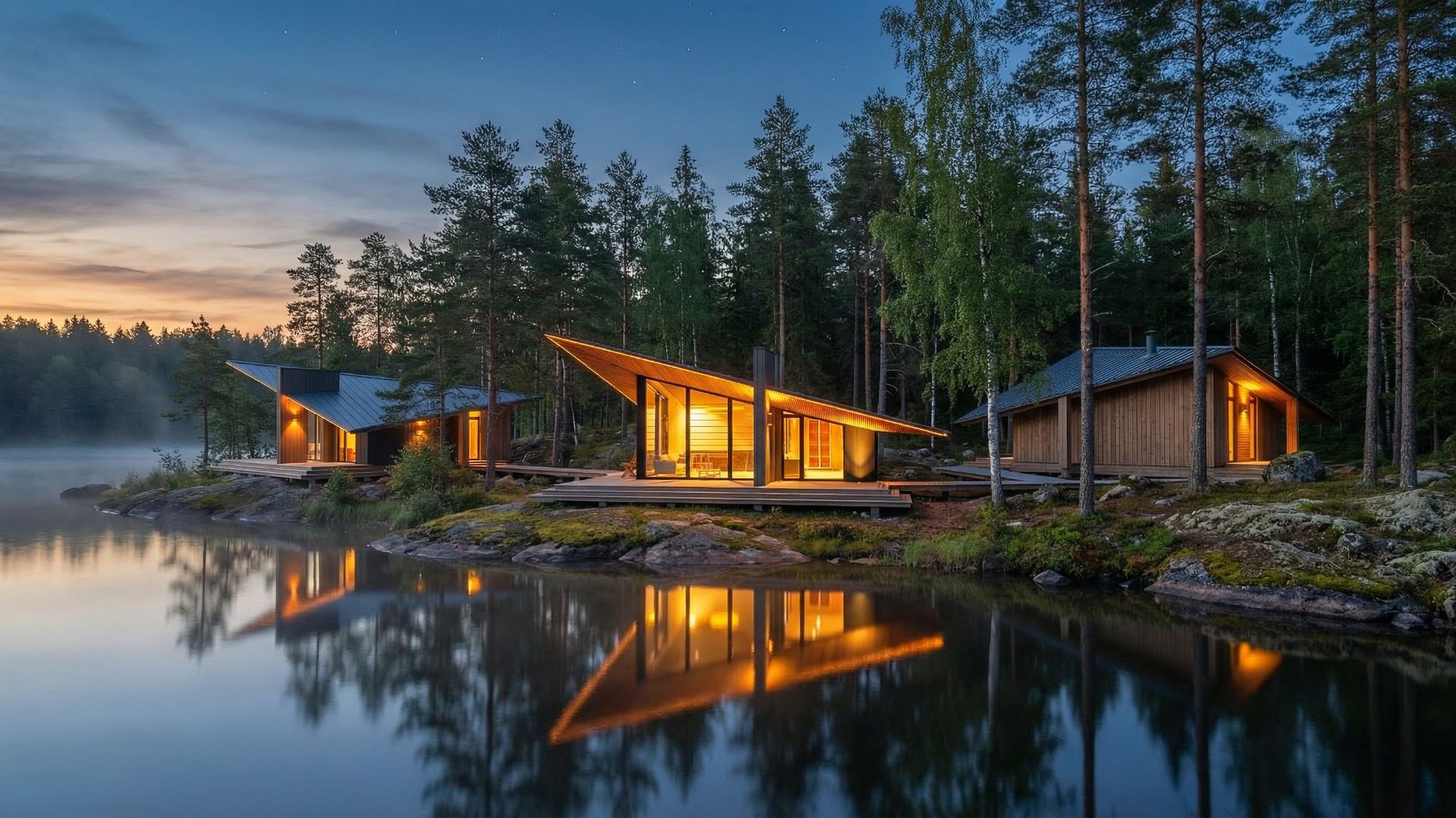 АРХИВУД:  КАПСУЛЬНАЯ КОЛЛЕКЦИЯ ДОМОВ ДЛЯ ОТЕЛЕЙ