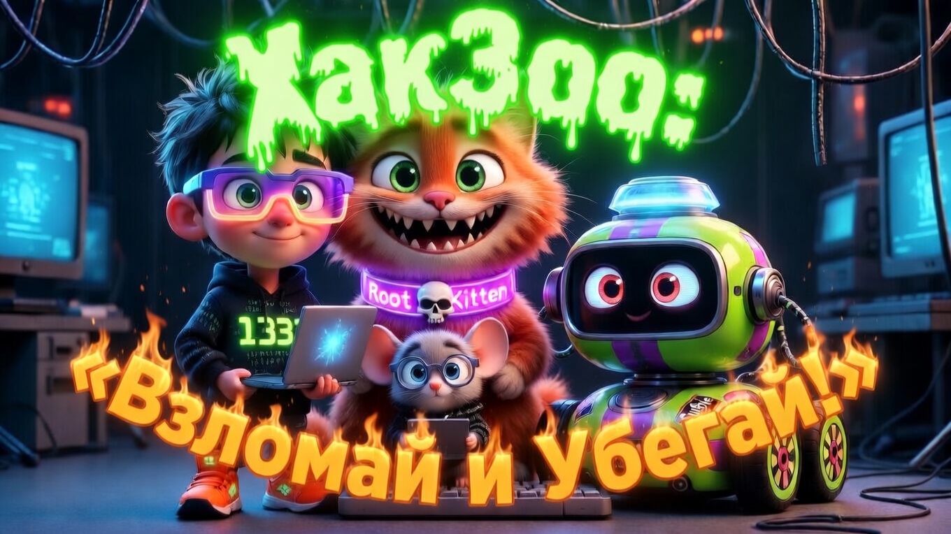 «ХакЗоо Взломай и Убегай!» серия6  новый веселый 2026г. мультфиль про хакеров-любителей