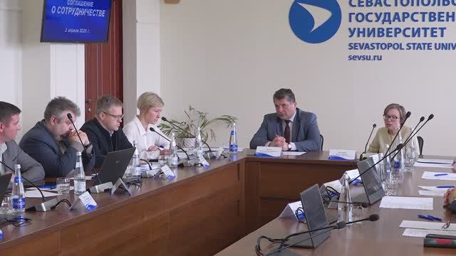 Гендиректор ФГБУ ЯММЦ ФМБА о подписании соглашение о сотрудничестве с СевГУ