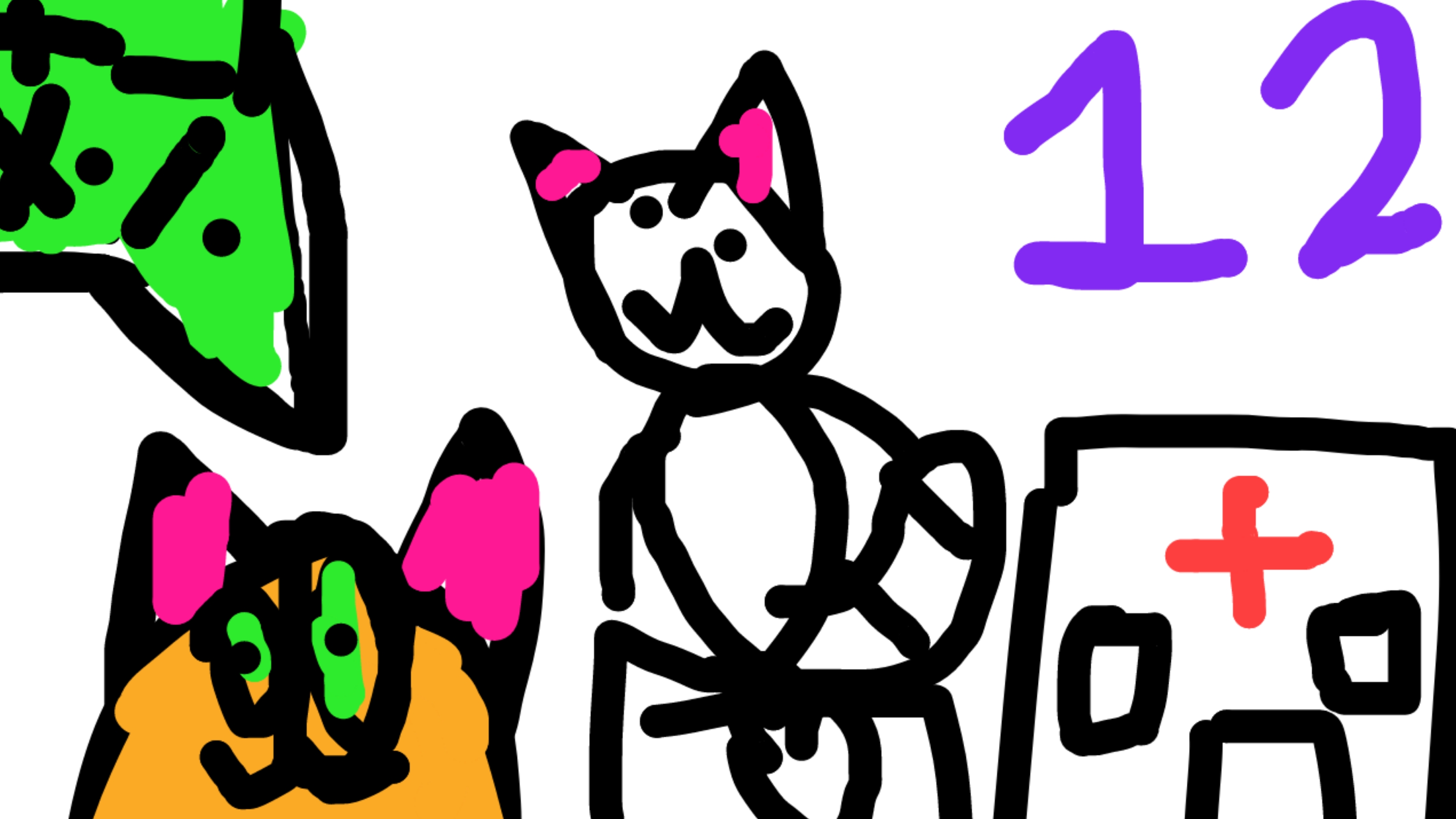 Котик Бубу серия 12 Больница, игры, голосовой помощник AI и прогулка по марсу