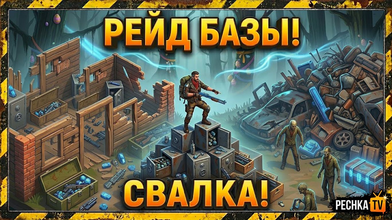 ЖИРНЫЙ РЕЙД БАЗЫ PLAYER6065 И ТОННЫЙ ЖЕЛЕЗА! СОБЫТИЕ СВАЛКА В LDOE! | PECHKA TV