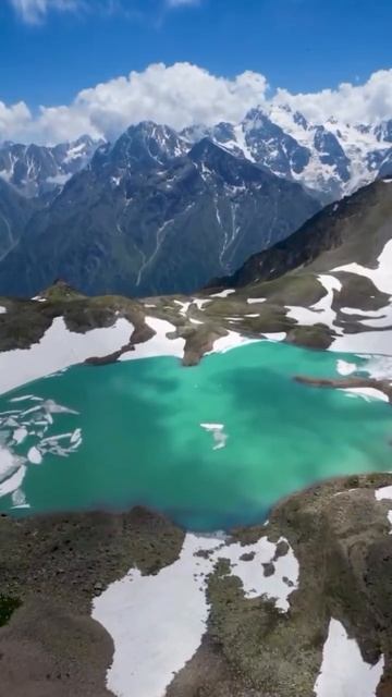 Озеро Гийбашкель Кабардино-Балкария