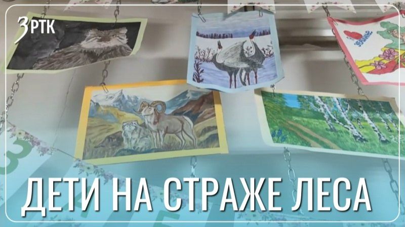 Детские рисунки развешают по Забайкалью для предупреждения взрослых