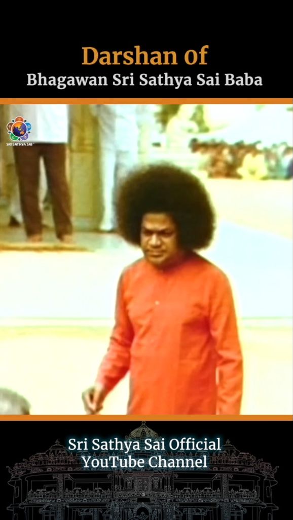 Божественный Даршан Шри Сатья Саи 🙏