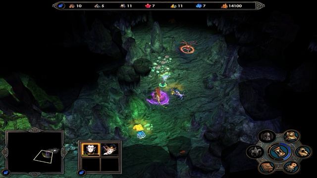 Герои Меча и Магии 5 ход Кампании Чернокнижник 109