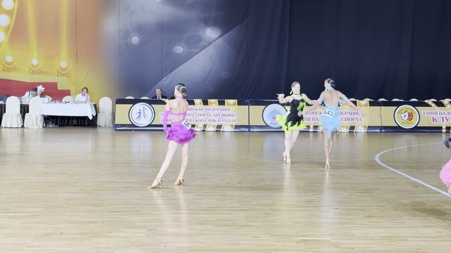 Бальные танцы. Юниоры-2+1, LA, до С, Ча-ча