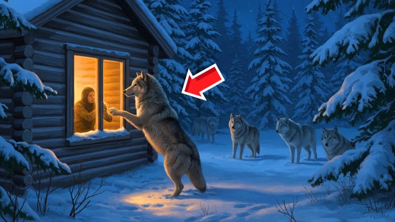 ВОЛК ПРИВЕЛ старика к заброшенной хижине... ТО, что он увидел ВНУТРИ — ШОК