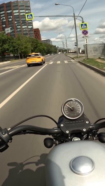 Вдоль набережной на на Harley Davidson Sportster #harleydavidson #harleydavidsonsportster