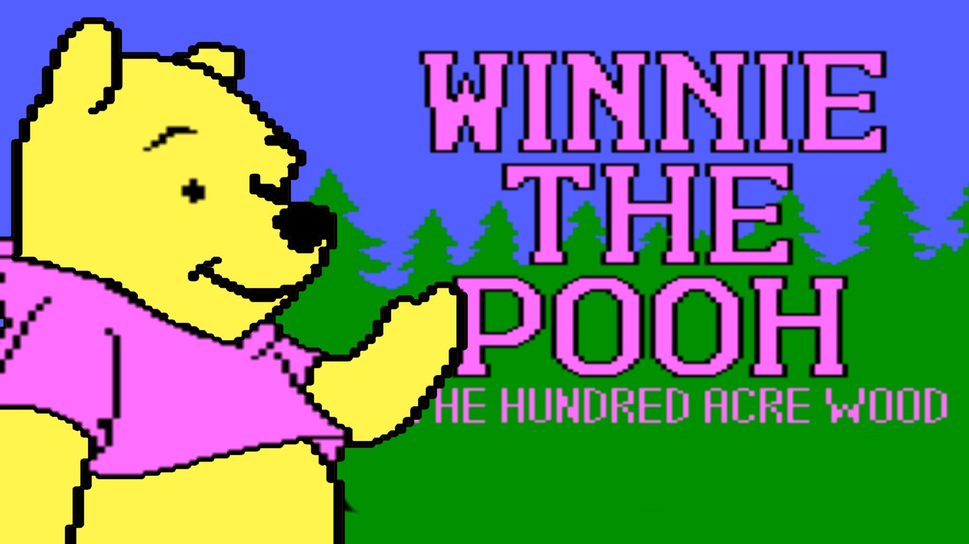 Winnie the Pooh in the Hundred Acre Wood PC (DOS) Полное прохождение игры БЕЗ КОММЕНТАРИЕВ
