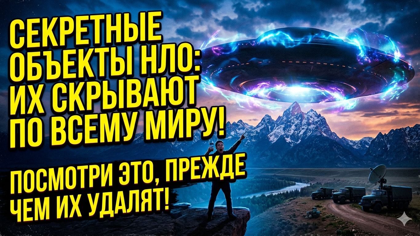 они ЗНАЛИ что скрывают тайна НЛО