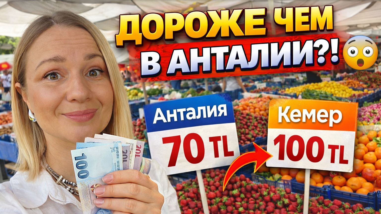 ЦЕНЫ В КЕМЕРЕ 2026! рынок дороже, чем в Антальи? Отдых в Турции 2026