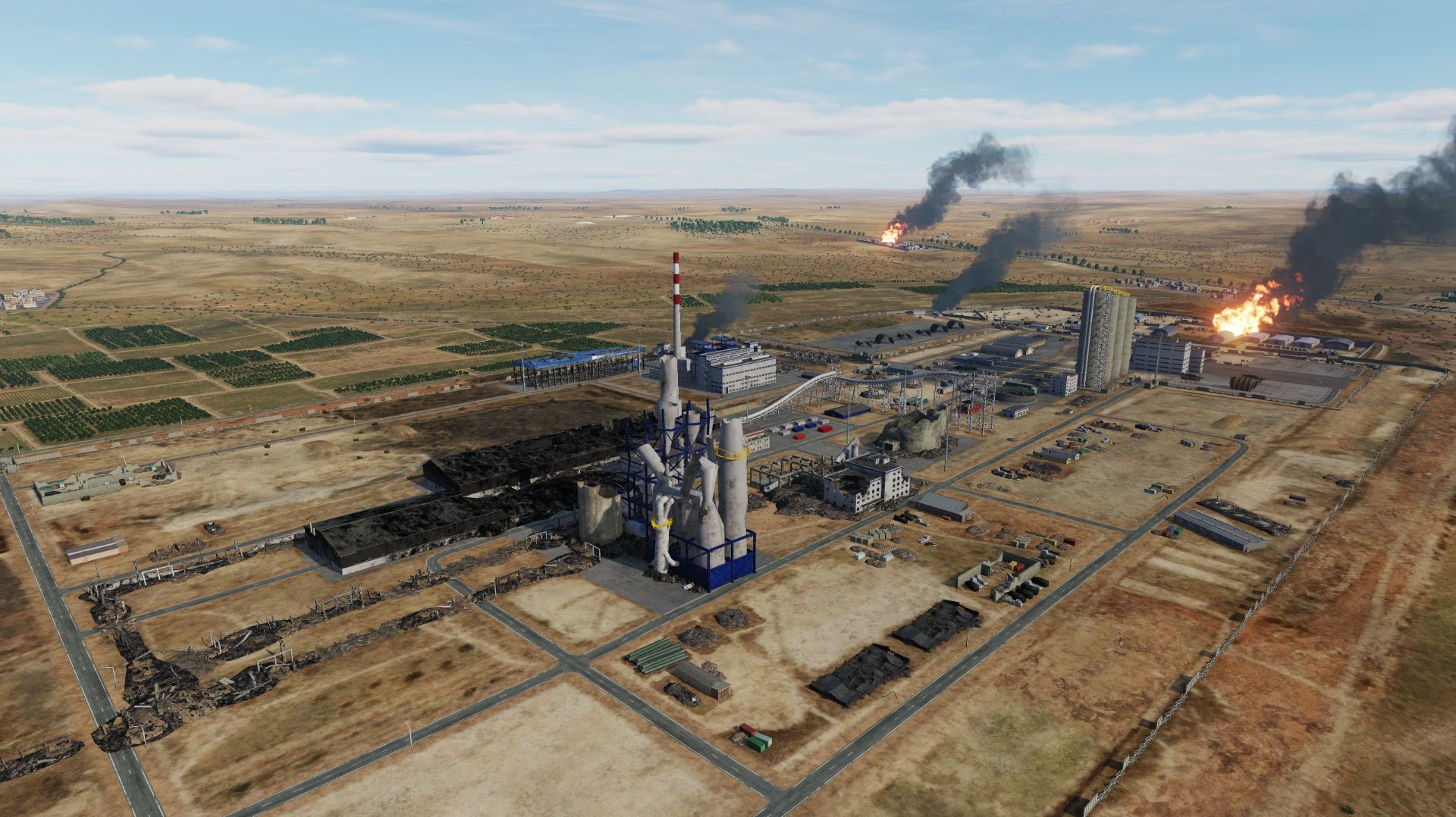 DCS: Syria Map - Destruction of Lafarge Cement Factory