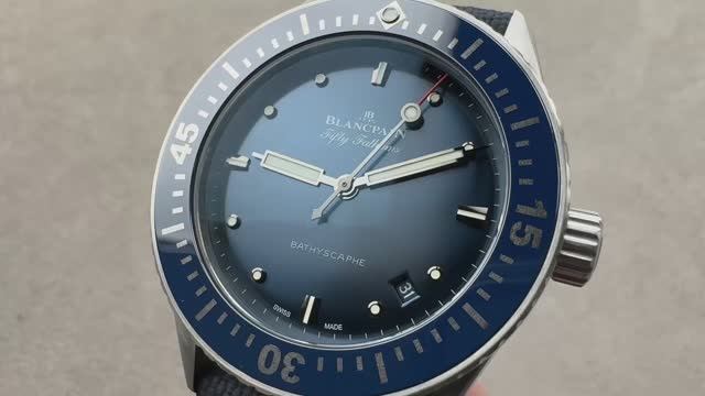 Blancpain Fifty Fathoms Bathyscaphe (5100-1140-O52A)