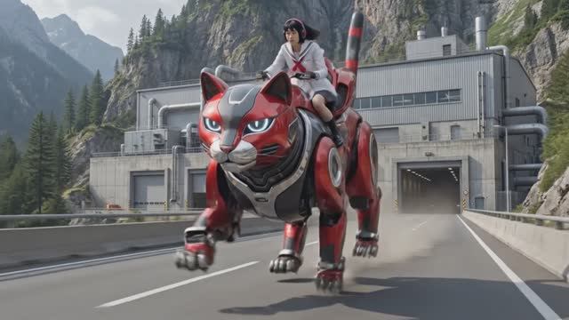 ЖЕЛЕЗНЫЙ  КОТ против Крысиного Короля - битва с кайдзю в Токио. Мультики для детей. Детские мультики