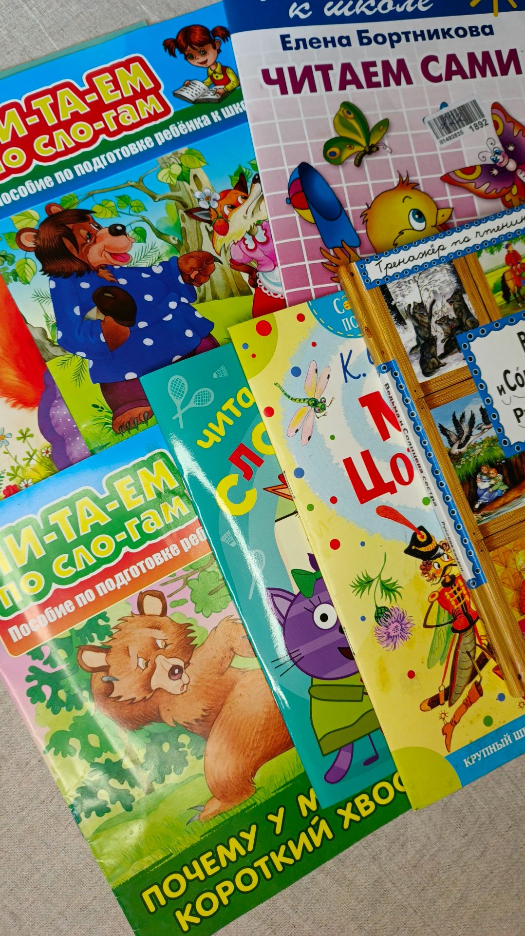 Обзор на бюджетные книги для первого чтения  #книги #читаемдома #бюджетно