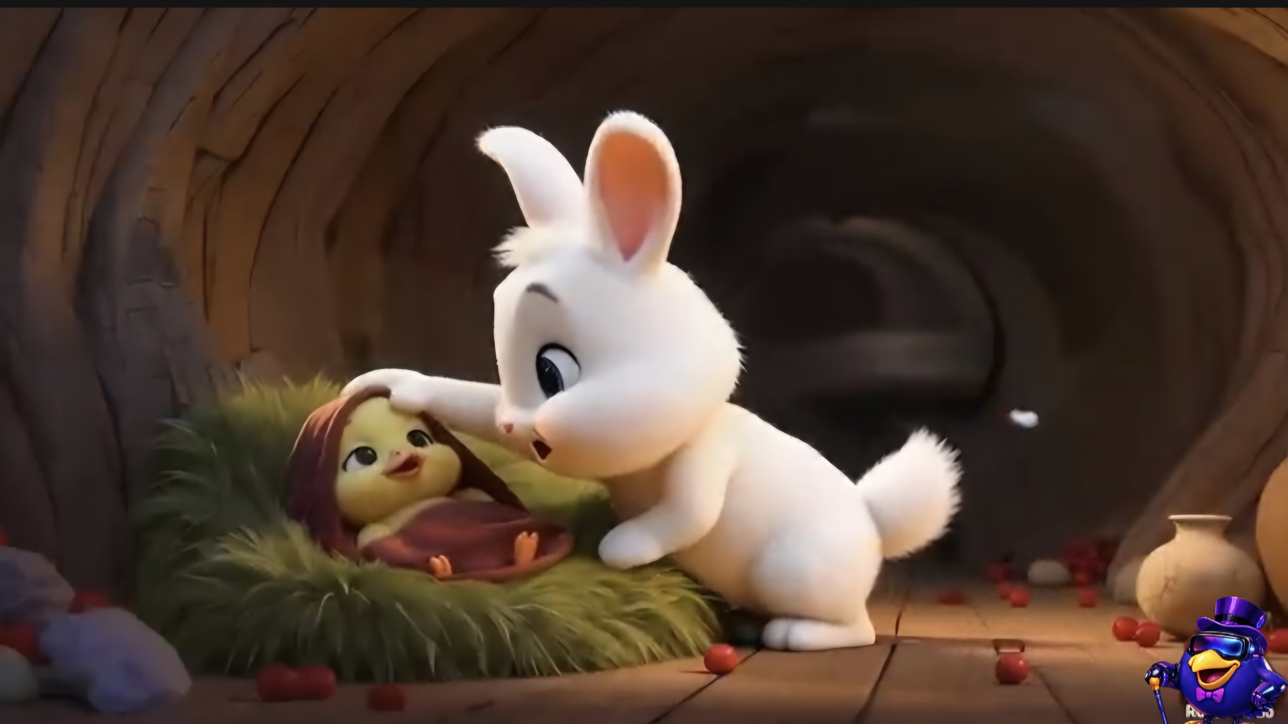 МУЛЬТИК ДЛЯ ДЕТЕЙ. УТЁНОК🐥 ЗАБОЛЕЛ💉 ЗАЙЧИК 🐰 ЛЕЧИТ ДРУГА. МУЛЬТФИЛЬМЫ ДЛЯ МАЛЬЧИКОВ И ДЕВОЧЕК.