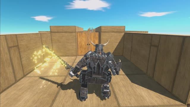 ARBS: РОБОТ ИЗ ЗВЁЗДНЫХ ВОЙН — ЛАЗЕРНЫЙ МЕЧ ПРОТИВ АРМИИ ВОИНОВ! 🤖⚔️🦾💀