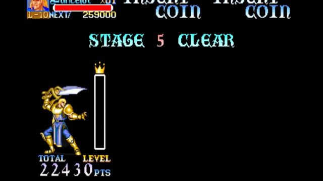 прохождение Knights of the Round (ARCADE)