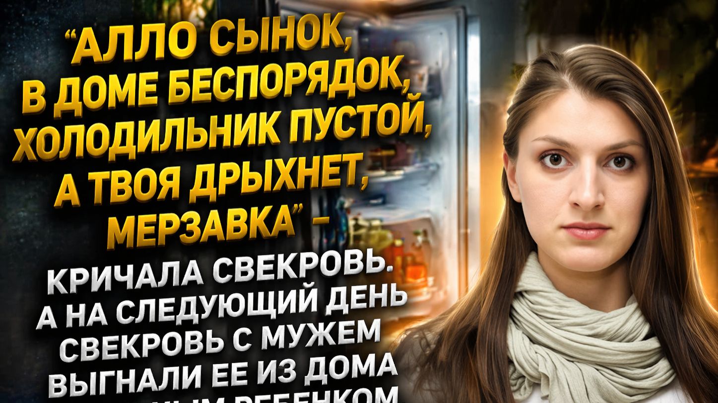 Истории из жизни| Алло сынок, дома беспорядок, пустой холодильник |Аудио рассказы|Жизненные истории