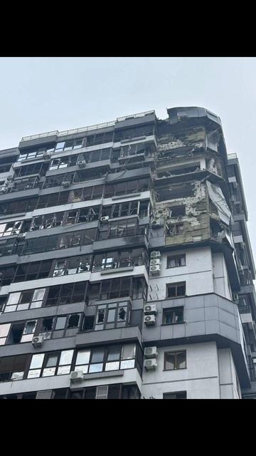 Новороссийск. Последствия ночной бомбёжки.